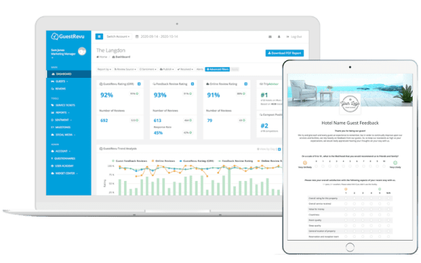 GuestRevu: The Powerful Guest Feedback System for Hotels - Mondosol